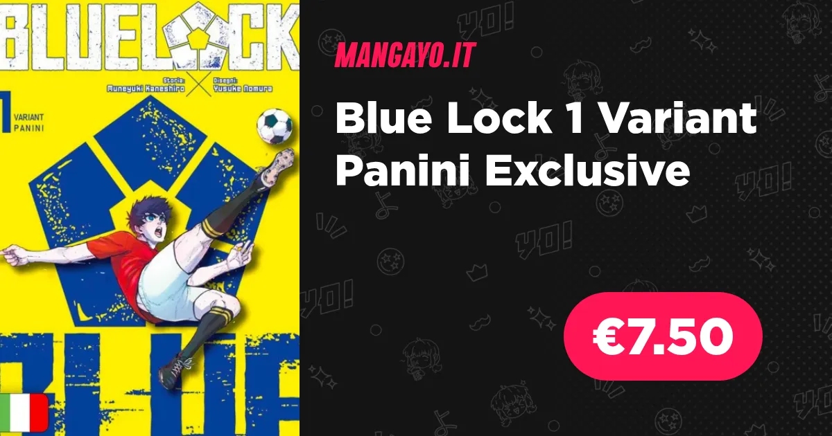Blue Lock 1 Variant Panini Exclusive
