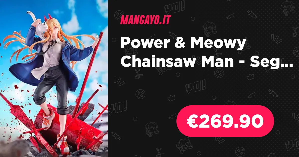 Power & Meowy Chainsaw Man - Sega Figure