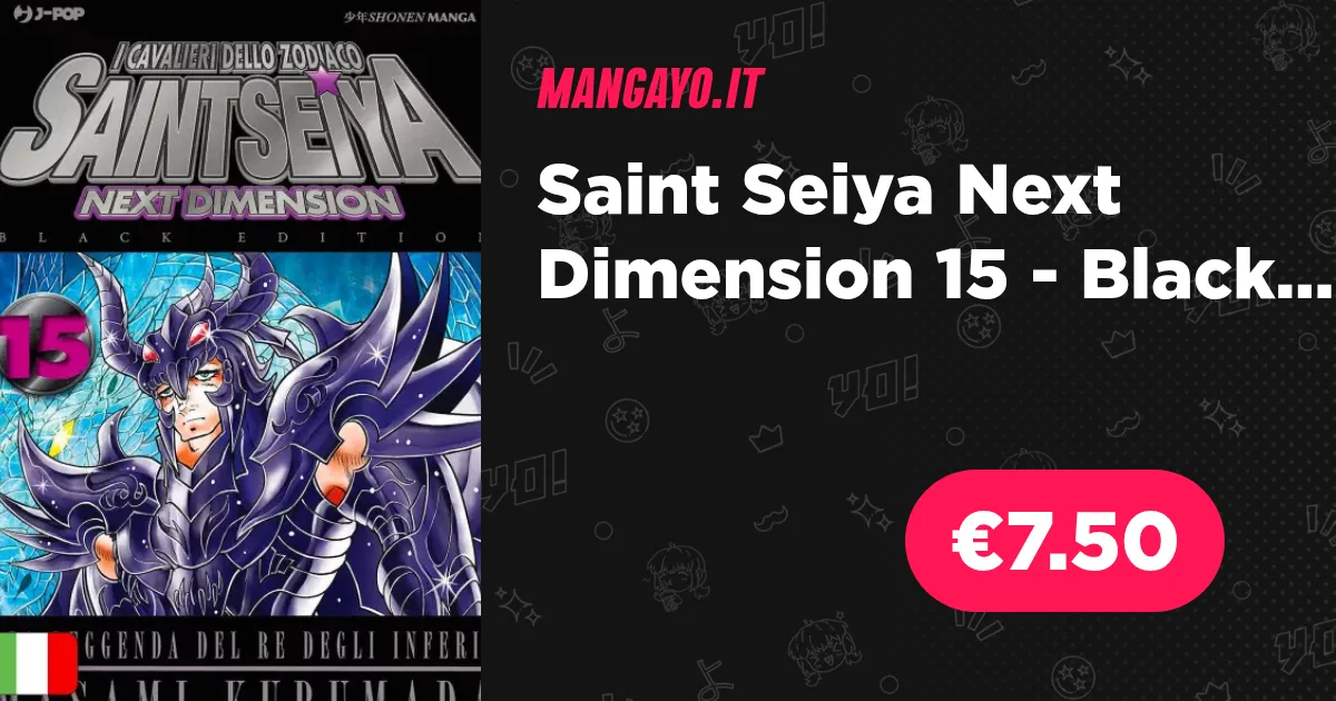 Saint Seiya Next Dimension 15 - Black Edition