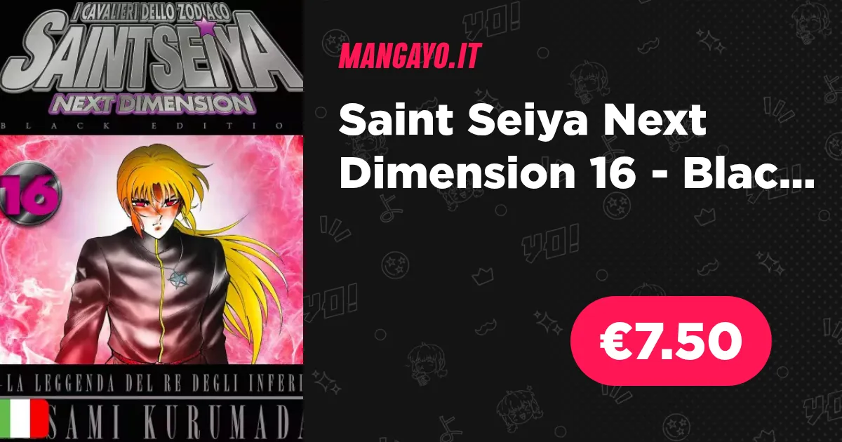 Saint Seiya Next Dimension 16 - Black Edition