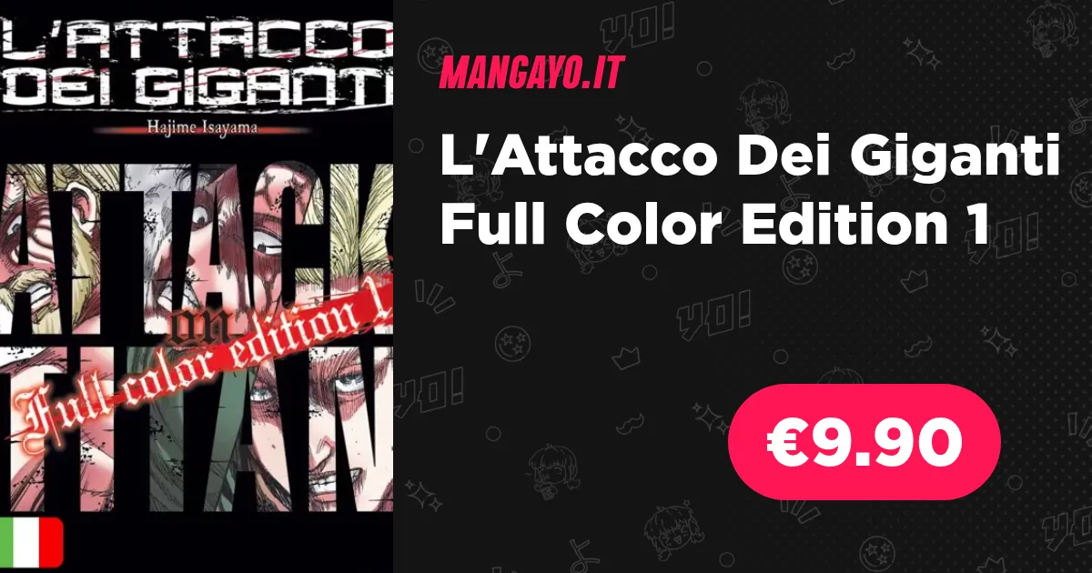 L'Attacco Dei Giganti Full Color Edition 1