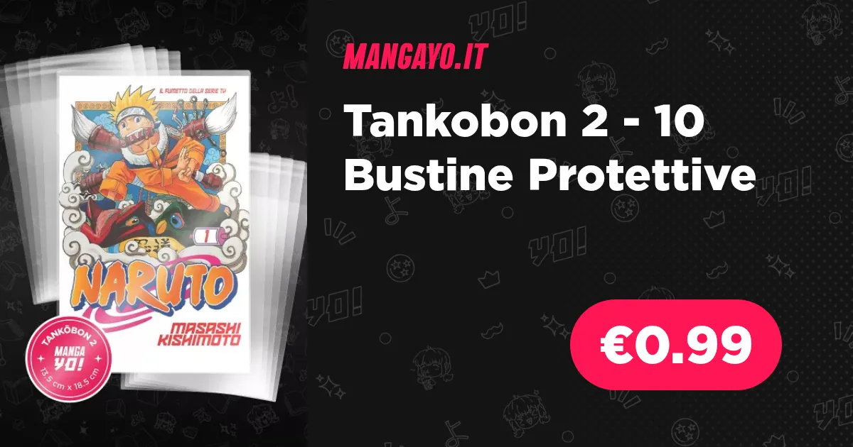 Tankobon 2 - 10 Bustine Protettive