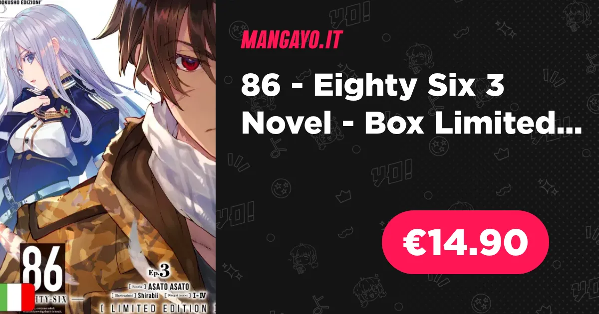 86 - Eighty Six 3 Novel - Box Limited Edition