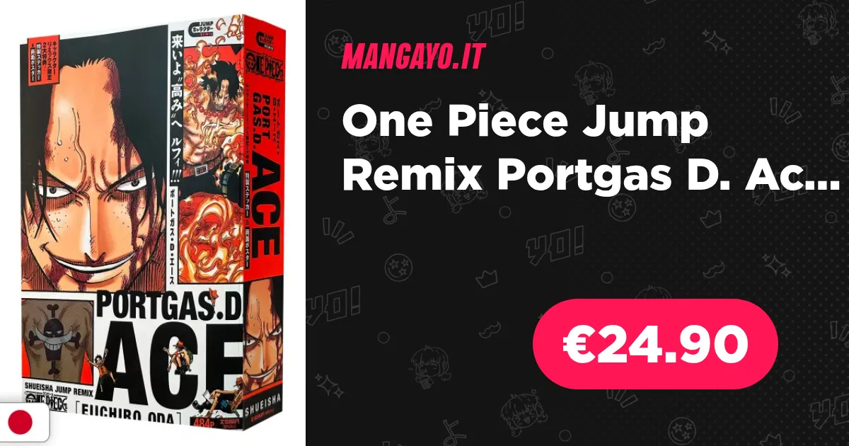 One Piece Jump Remix Portgas D. Ace - Edizione Giapponese